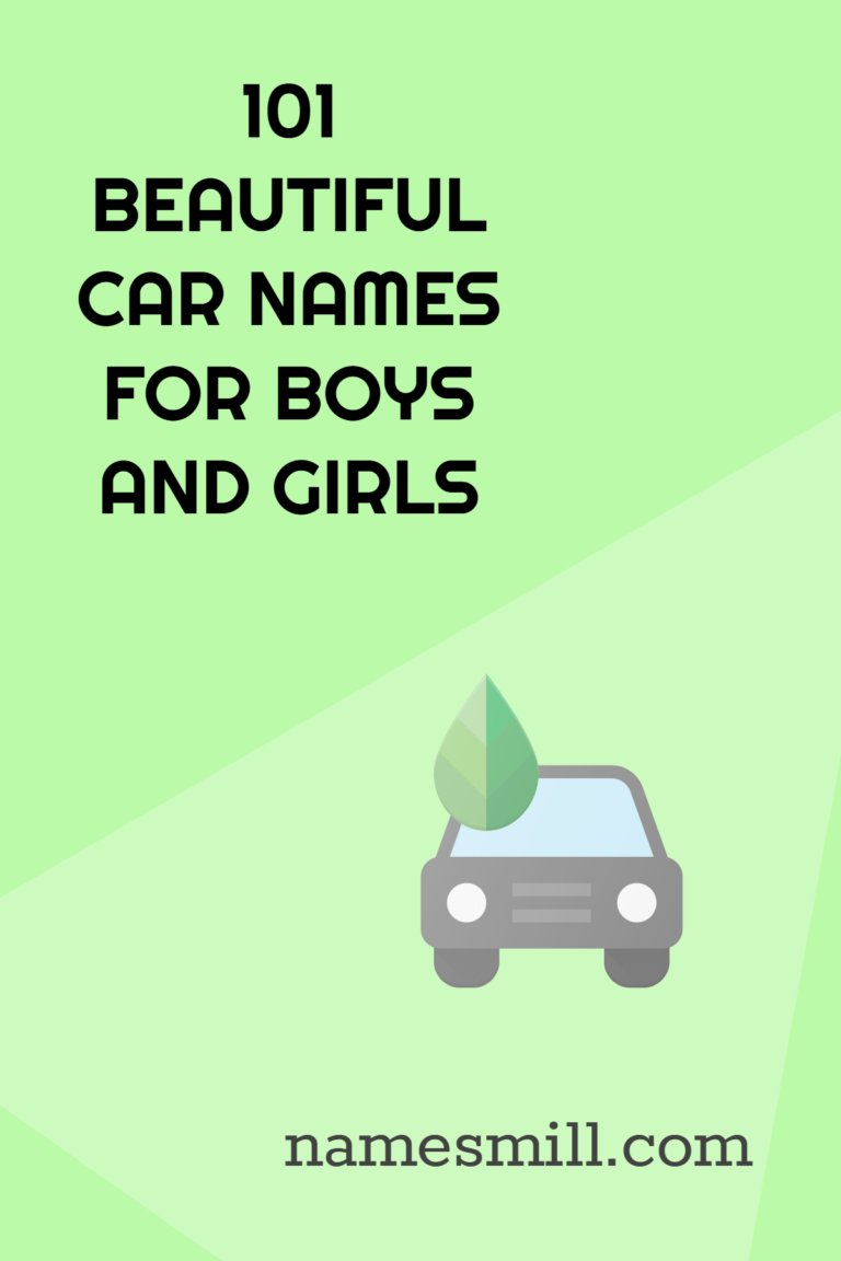 101 Beautiful Car Names For Boys and Girls — NamesMill